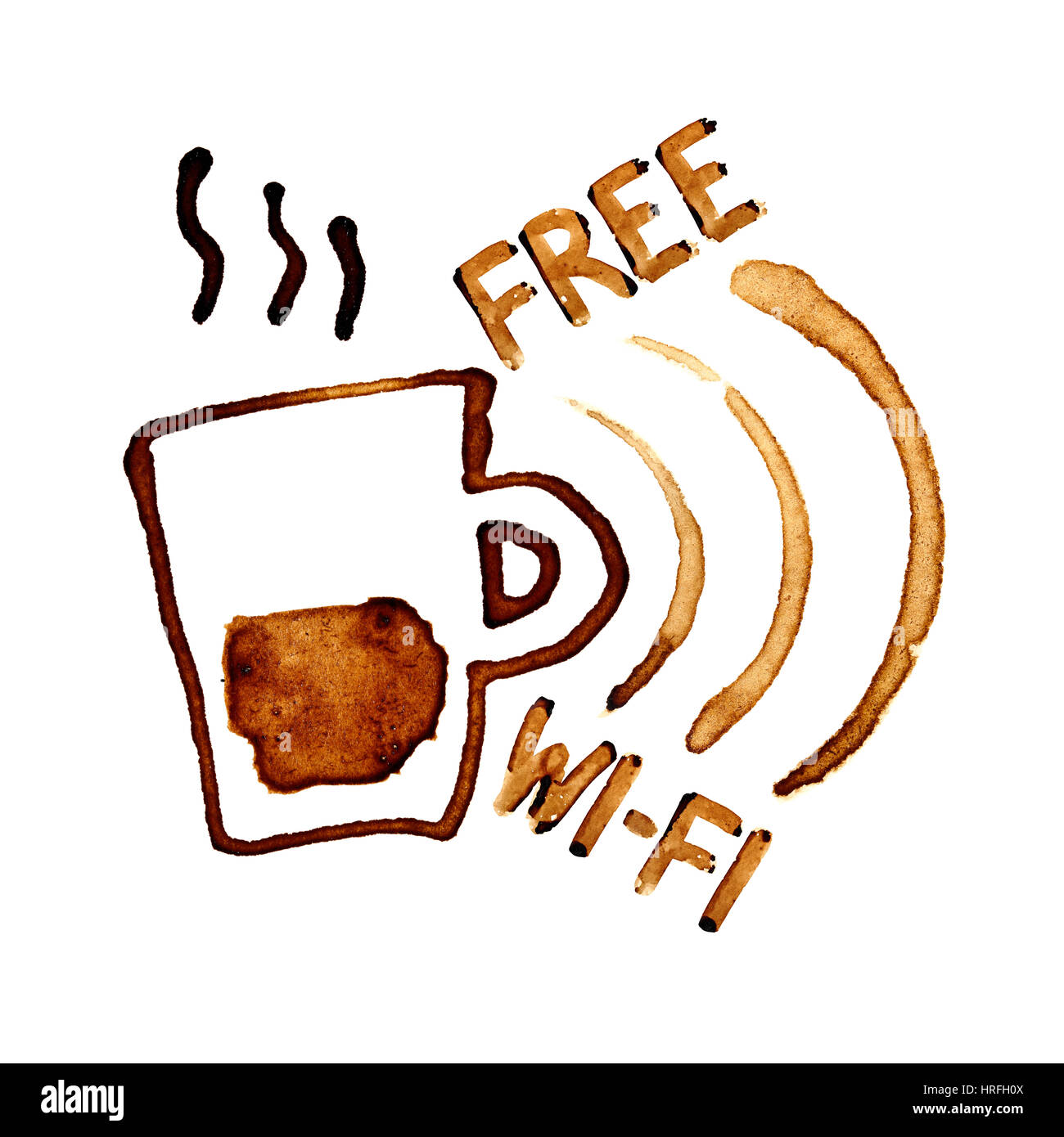 Sign wi fi on Cut Out Stock Images & Pictures - Alamy