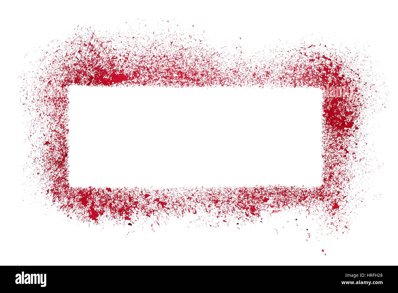 Red Grunge Border Png