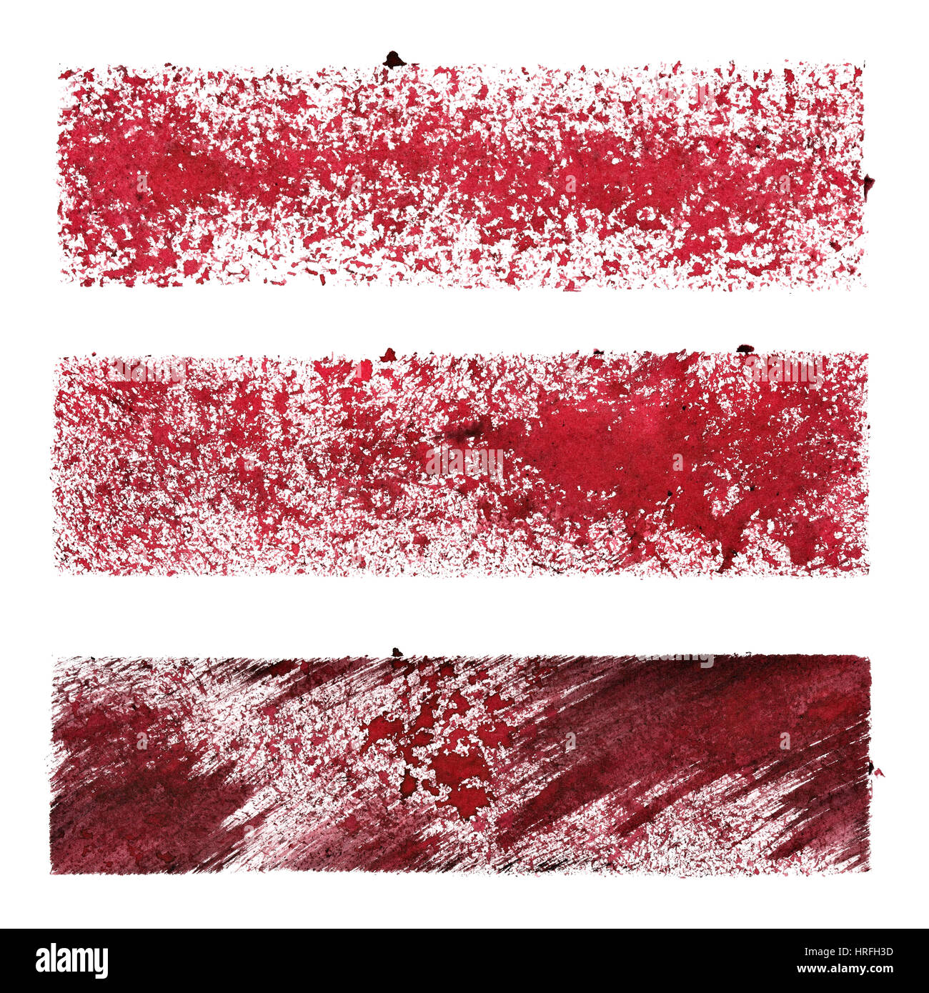Set of red stencil stripes - space for your own text - raster ...