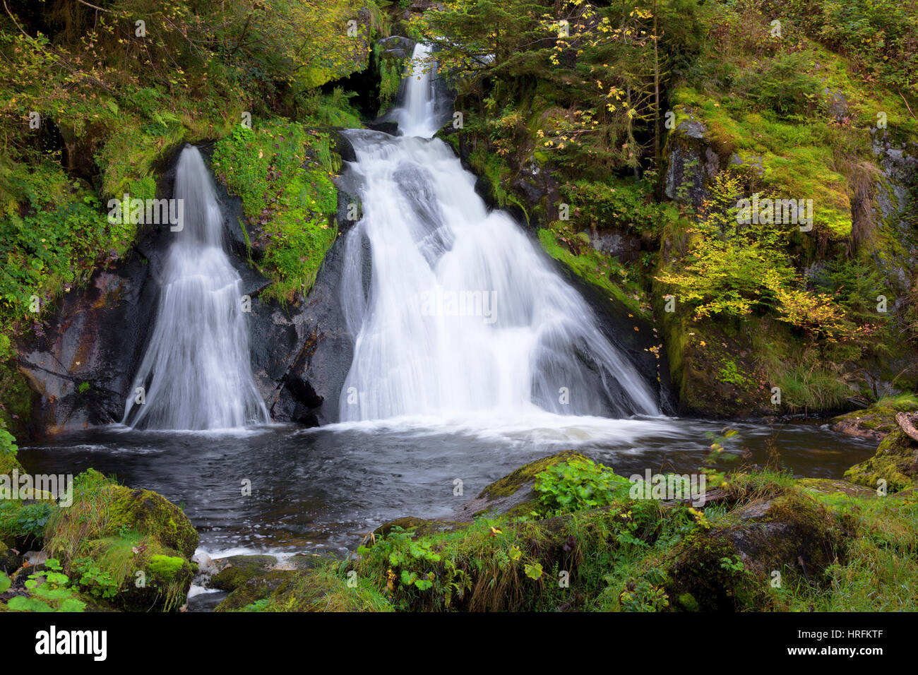 Waterfall, Triberg, Black Forest, Germany Stock Photo - Alamy