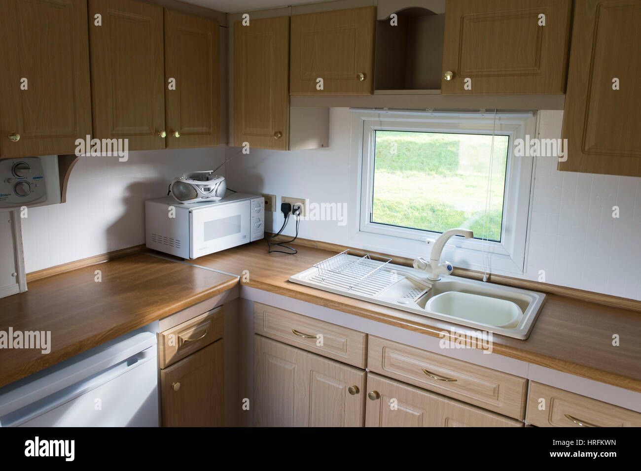 Static caravan interior hi-res stock photography and images - Alamy