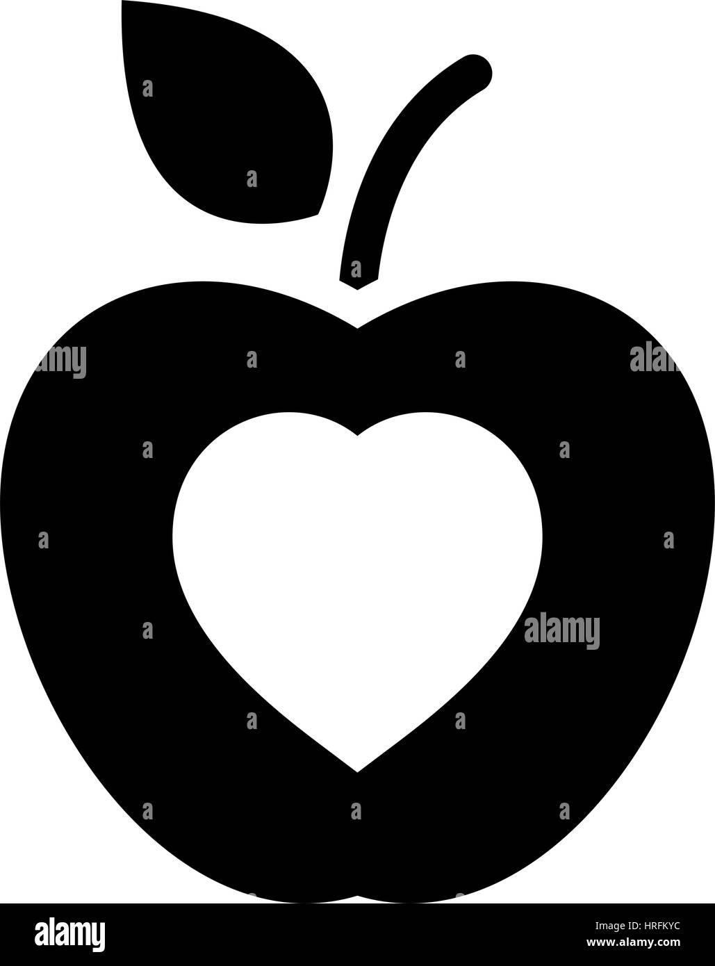 Healthy Eating Icon. Flat Design Stock Vector Image & Art - Alamy