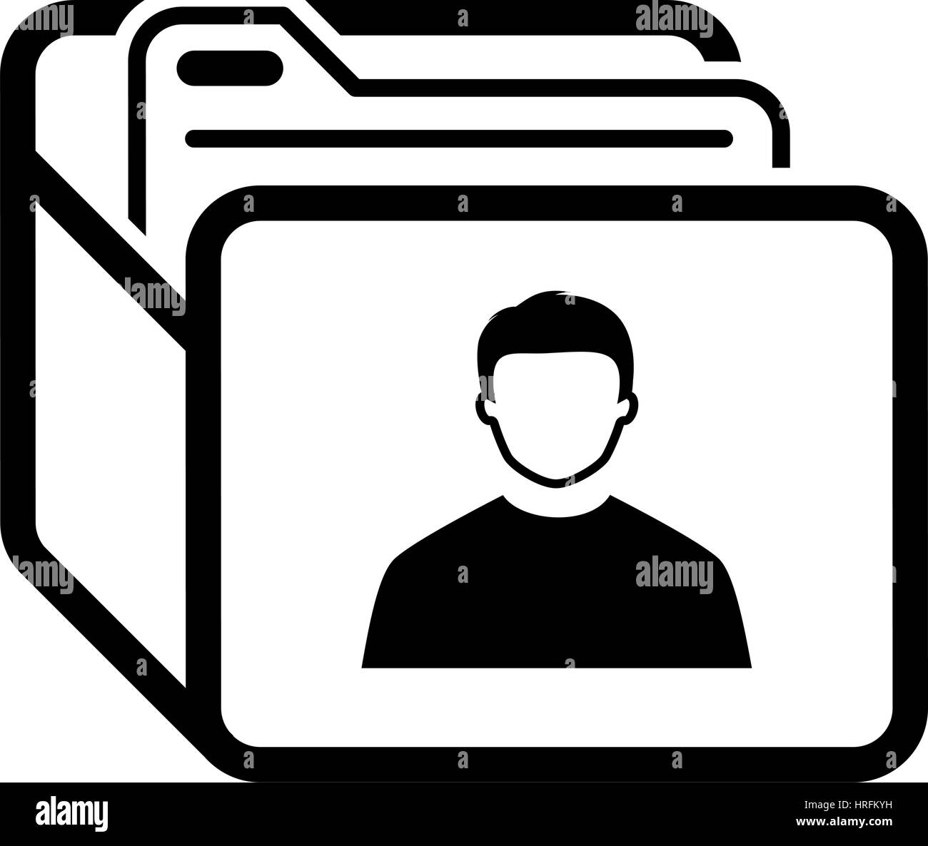 Customer Base Icon. Business Concept. Flat Design Stock Vector Image ...