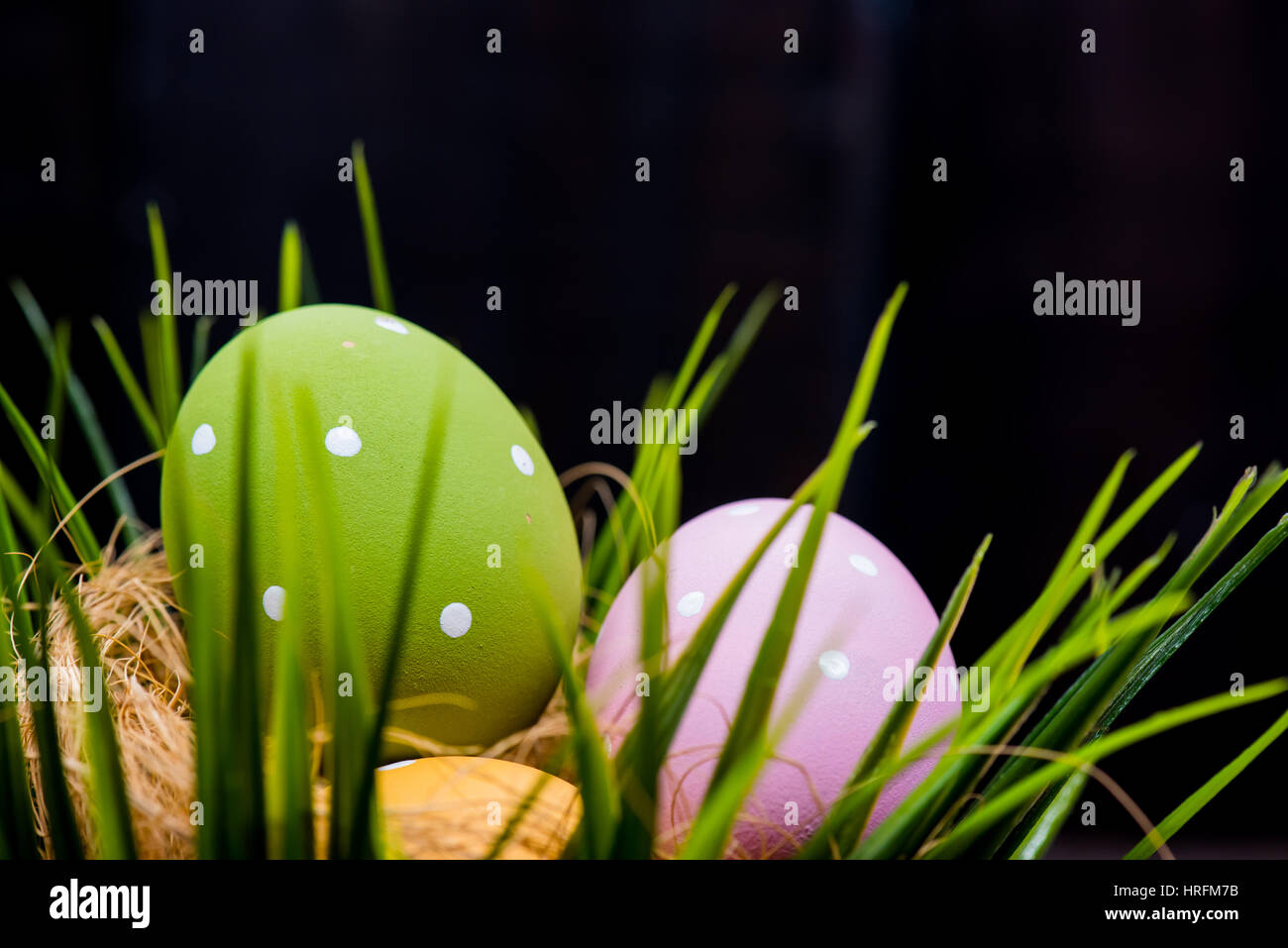 Happy Easter day, bunny and egg, Christians worldwide celebrate Stock ...
