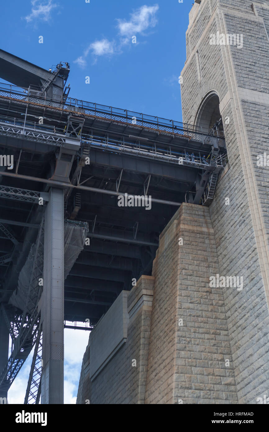 Sydney opera bridge rivets hi-res stock photography and images - Alamy