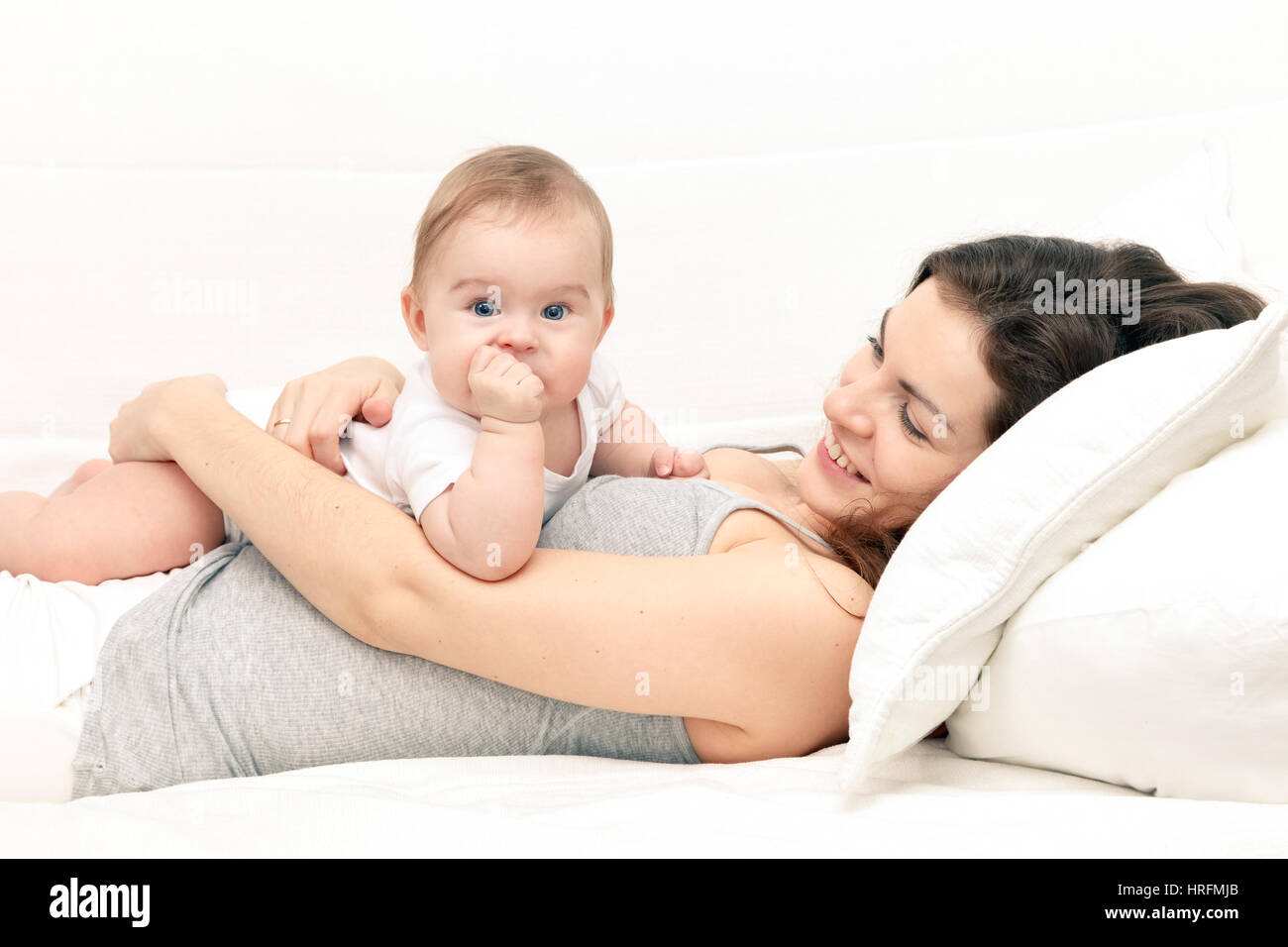 Mother with baby Stock Photo - Alamy