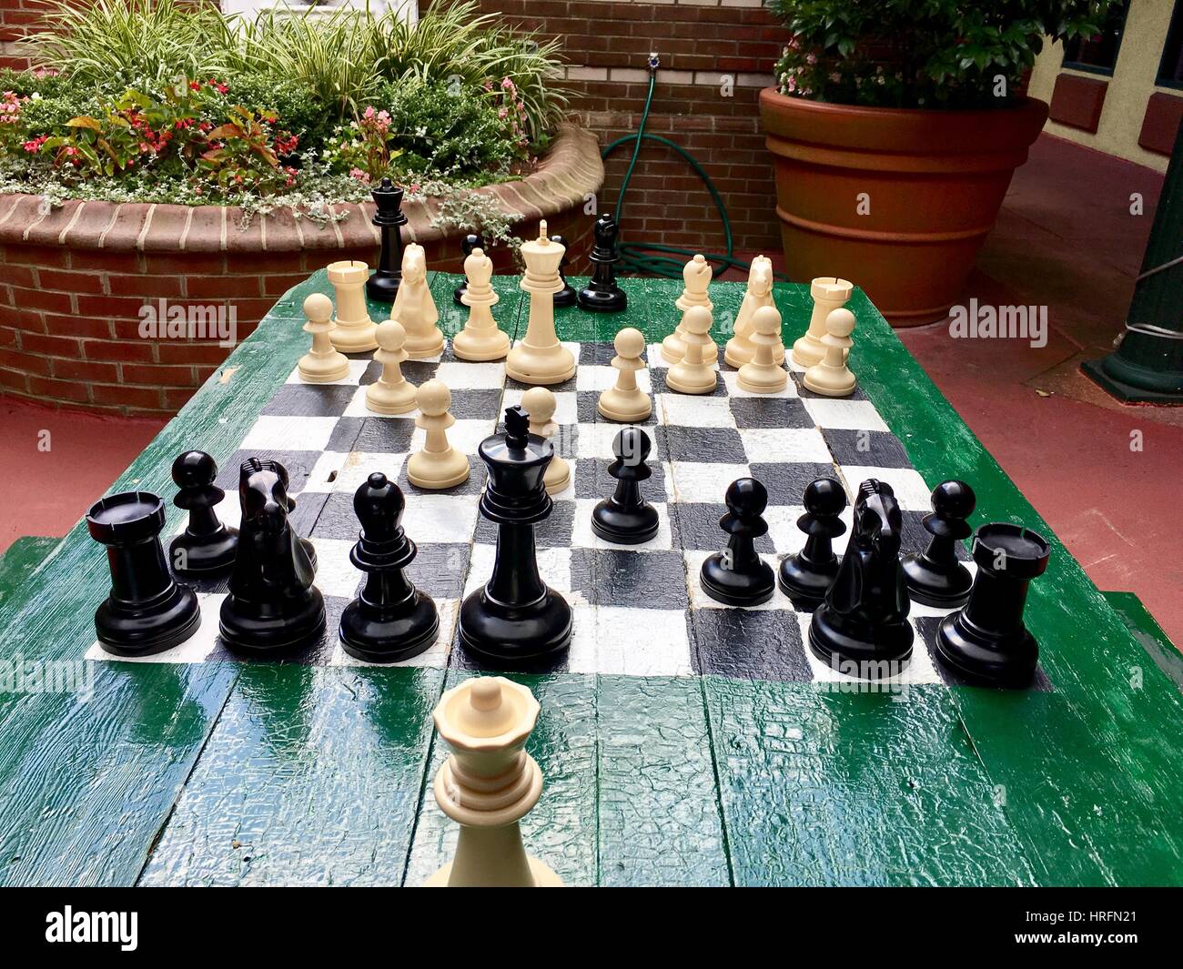 Public Chess Set High Resolution Stock Photography and Images - Alamy