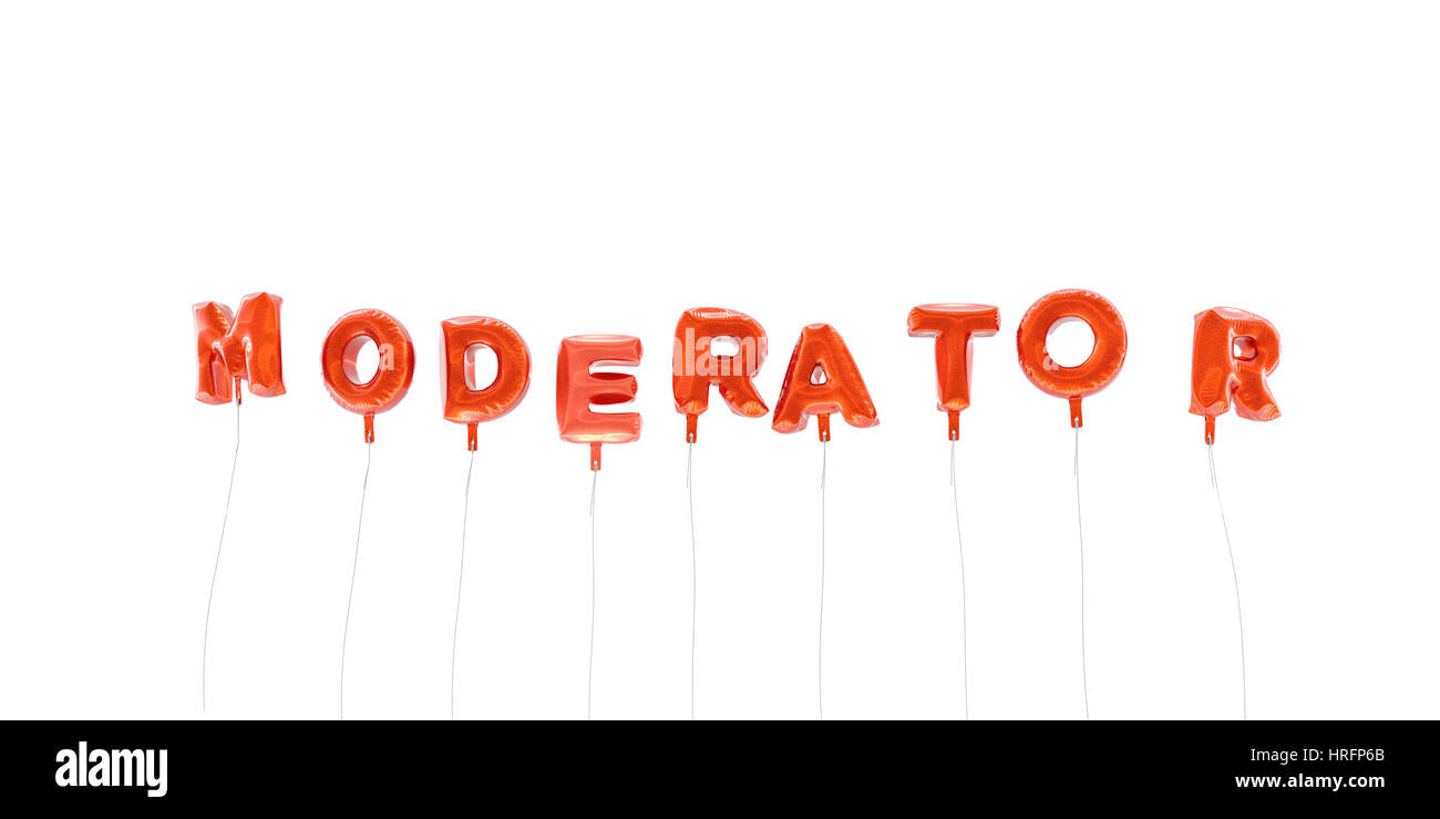 Moderator content hi-res stock photography and images - Alamy