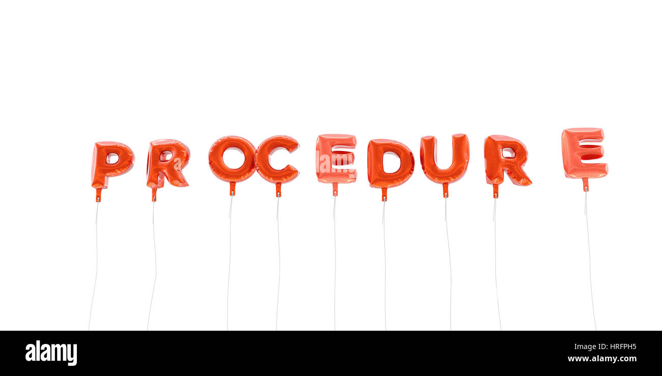 Procedure word hi-res stock photography and images - Alamy