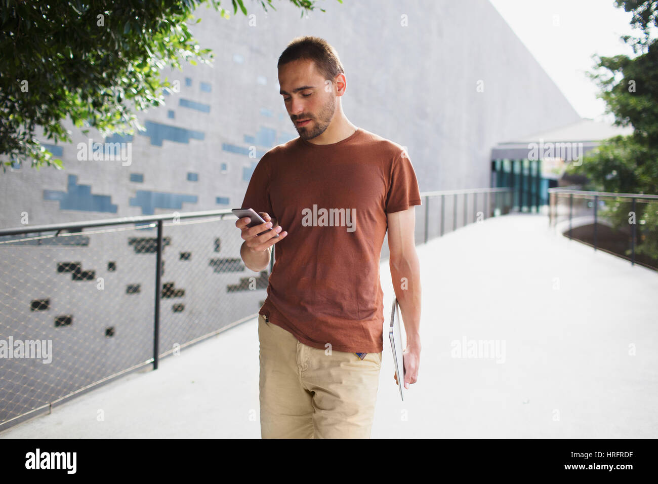 Casual informal bearded man hi-res stock photography and images - Alamy