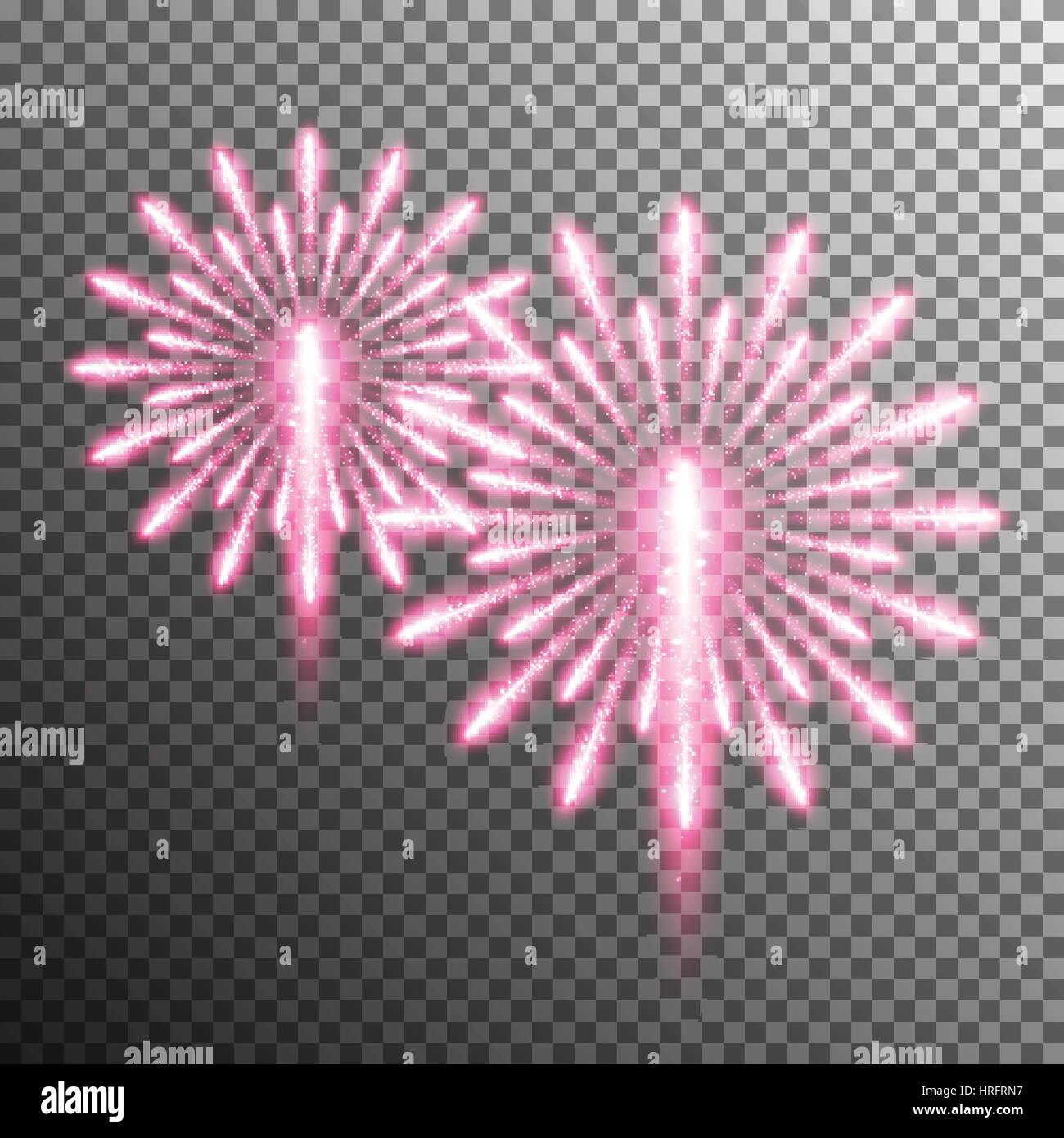 New year celebration colorful fireworks Stock Vector Images - Alamy