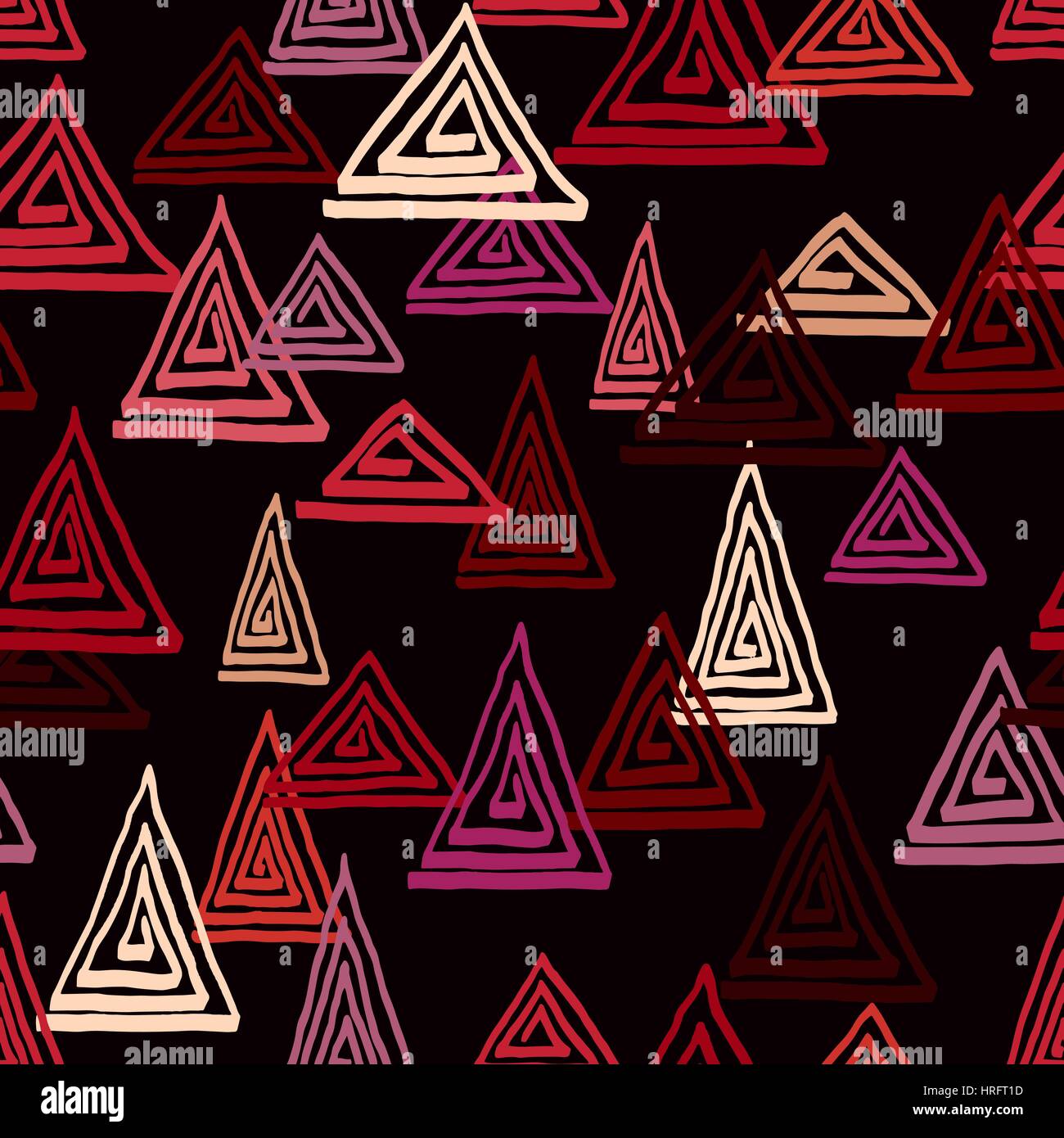 Uneven triangles Stock Vector Images - Alamy