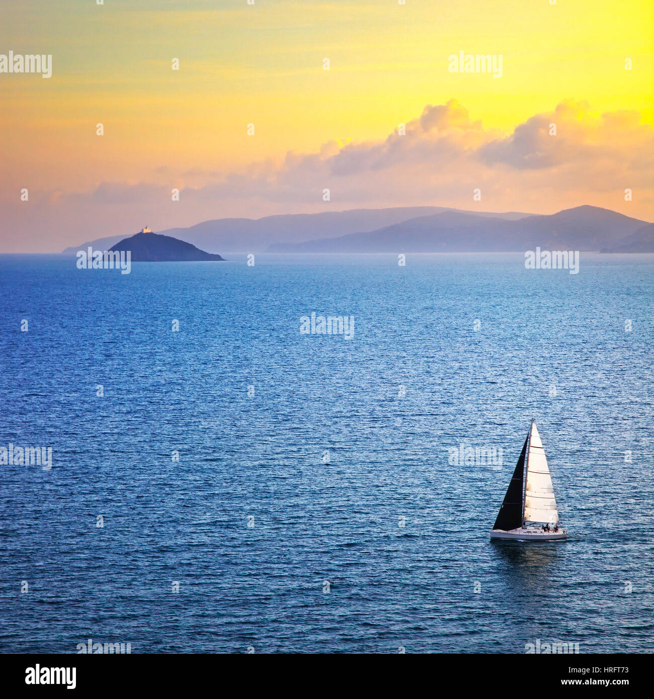 Tuscany piombino aerial view hi-res stock photography and images - Alamy