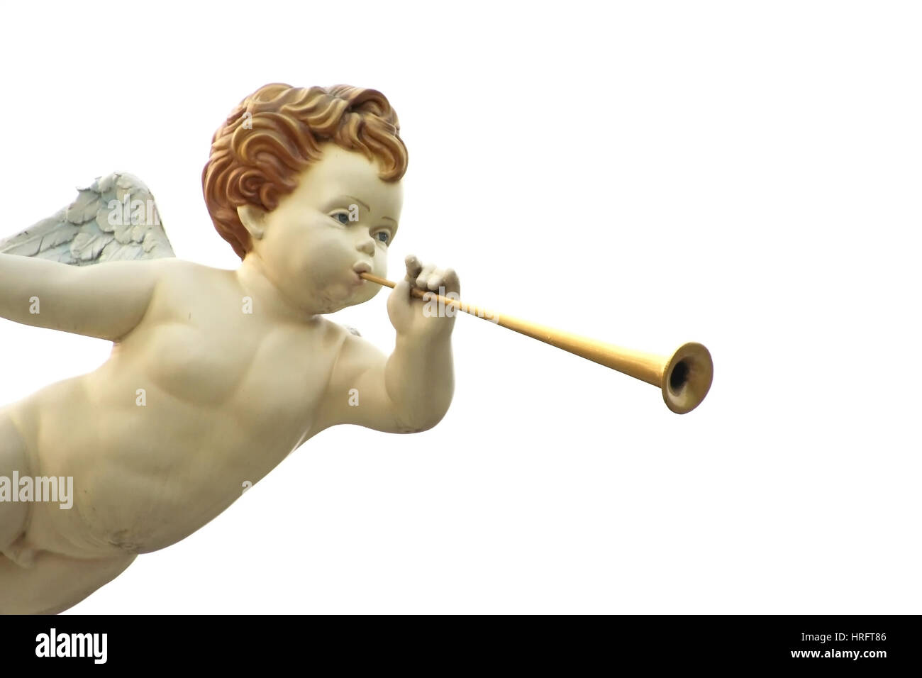 Baby angel flying hi-res stock photography and images - Alamy