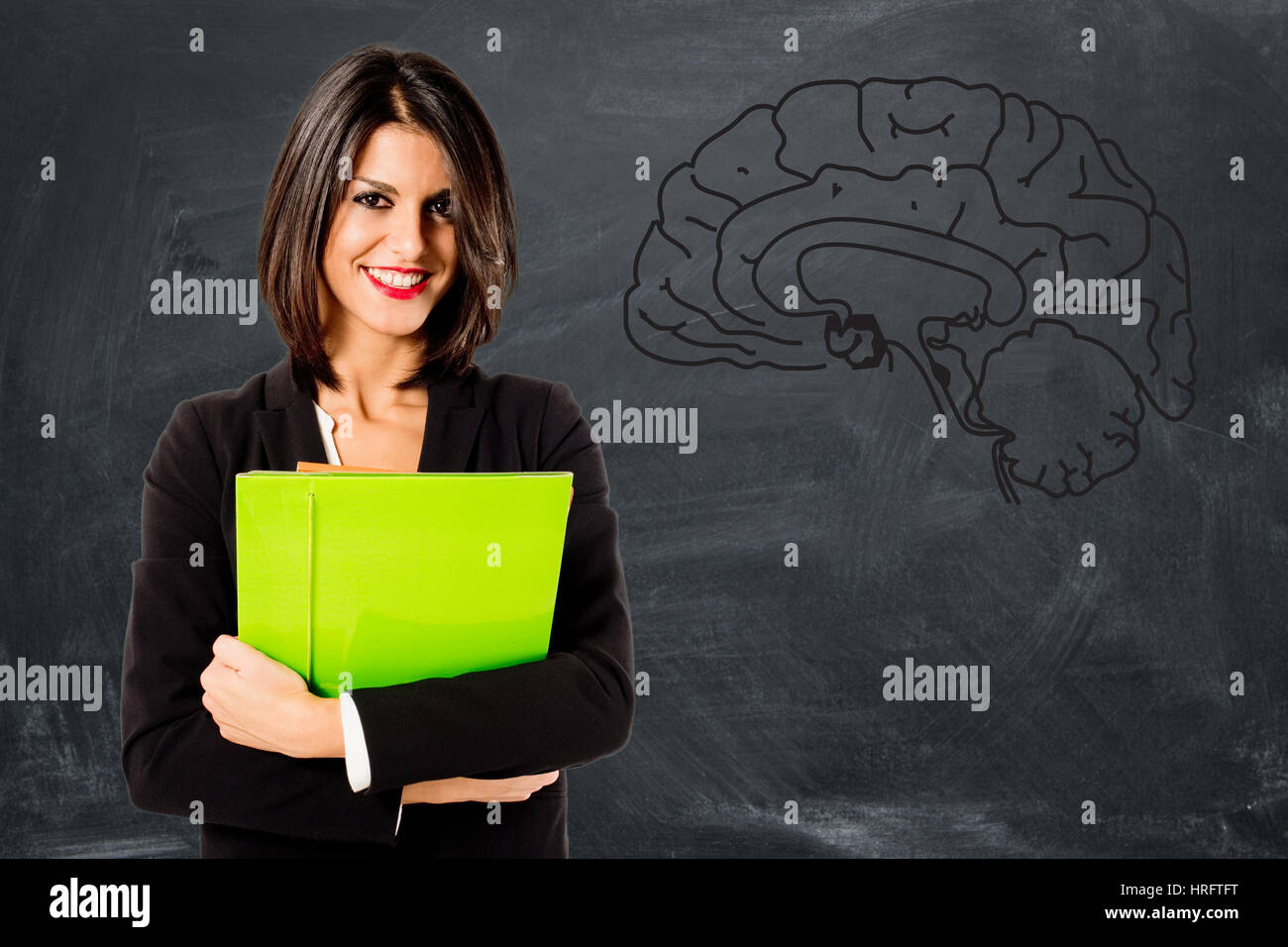 young instructor mental coach Stock Photo - Alamy