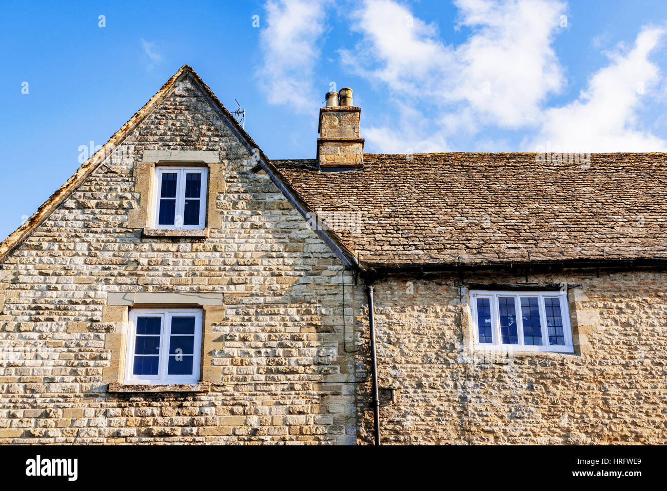Detail of a traditional British house Stock Photo - Alamy