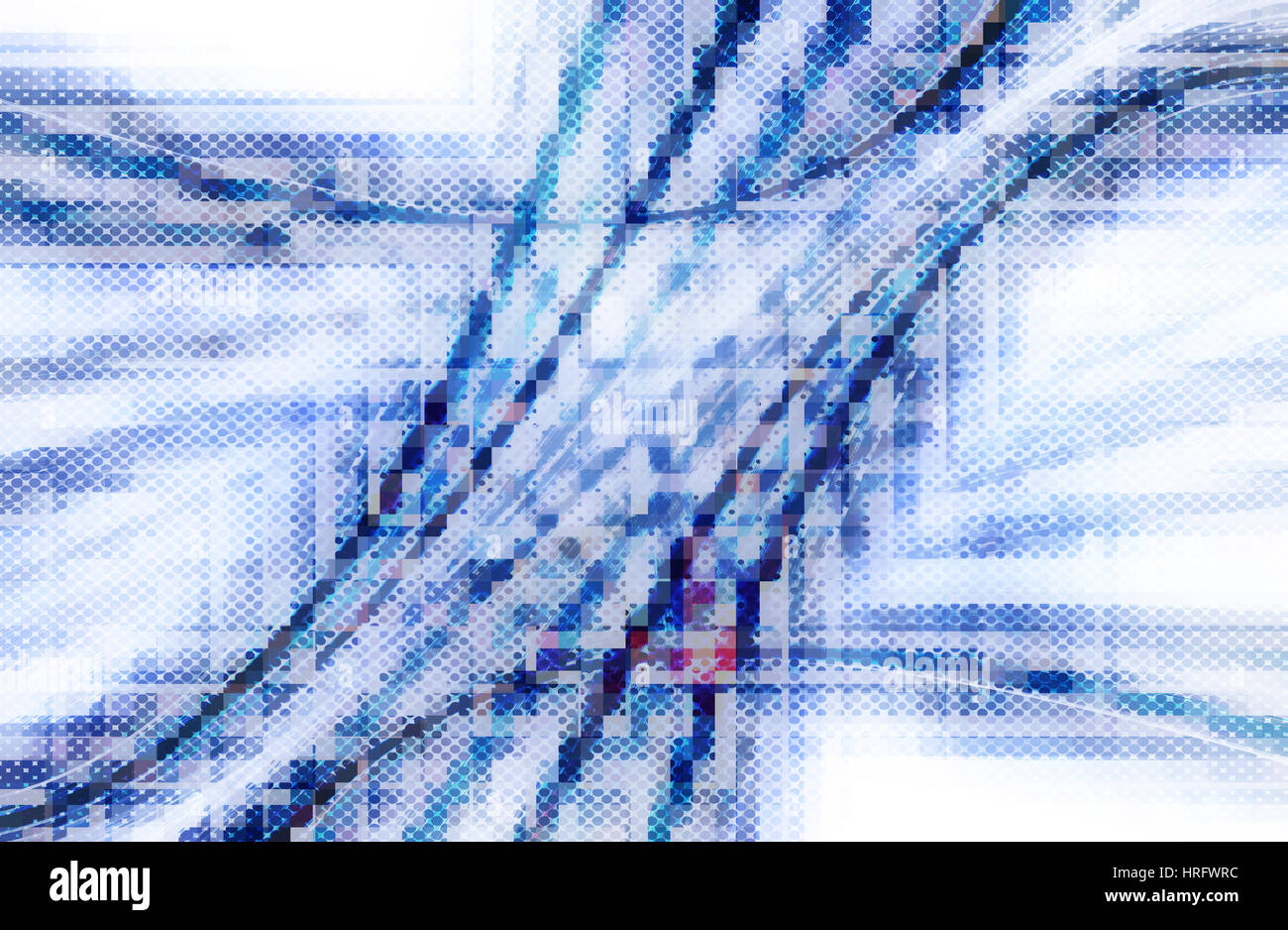 abstract blue background and digital wave with motion blur Stock Photo ...