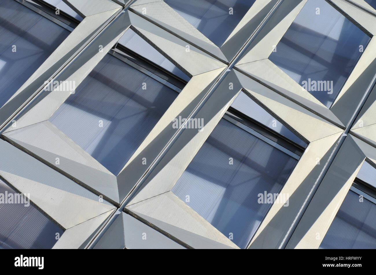 Modern architecture pattern of a stadium Stock Photo - Alamy