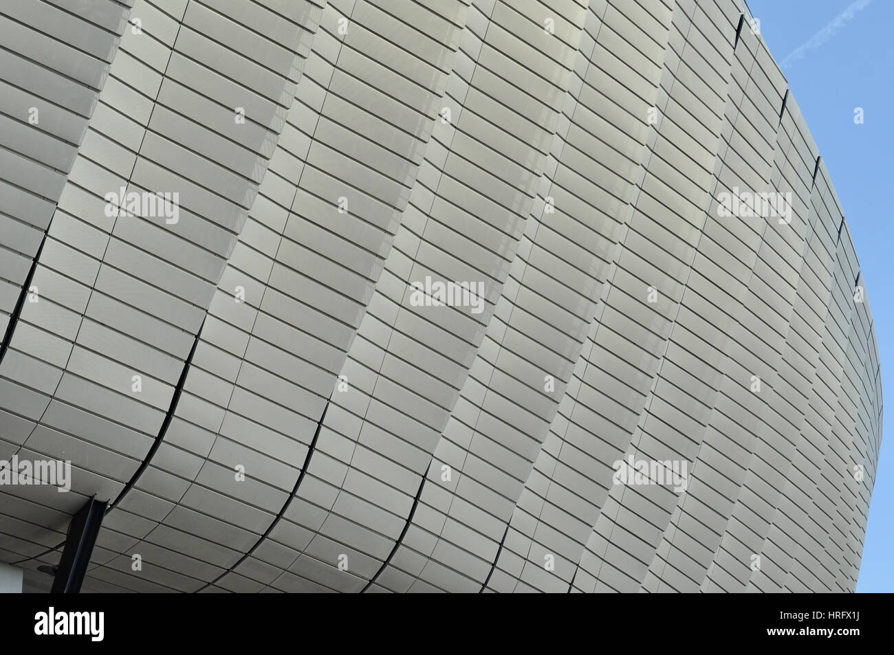 Modern architecture pattern of a stadium Stock Photo - Alamy