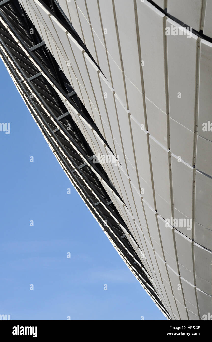 Modern architecture pattern of a stadium Stock Photo - Alamy