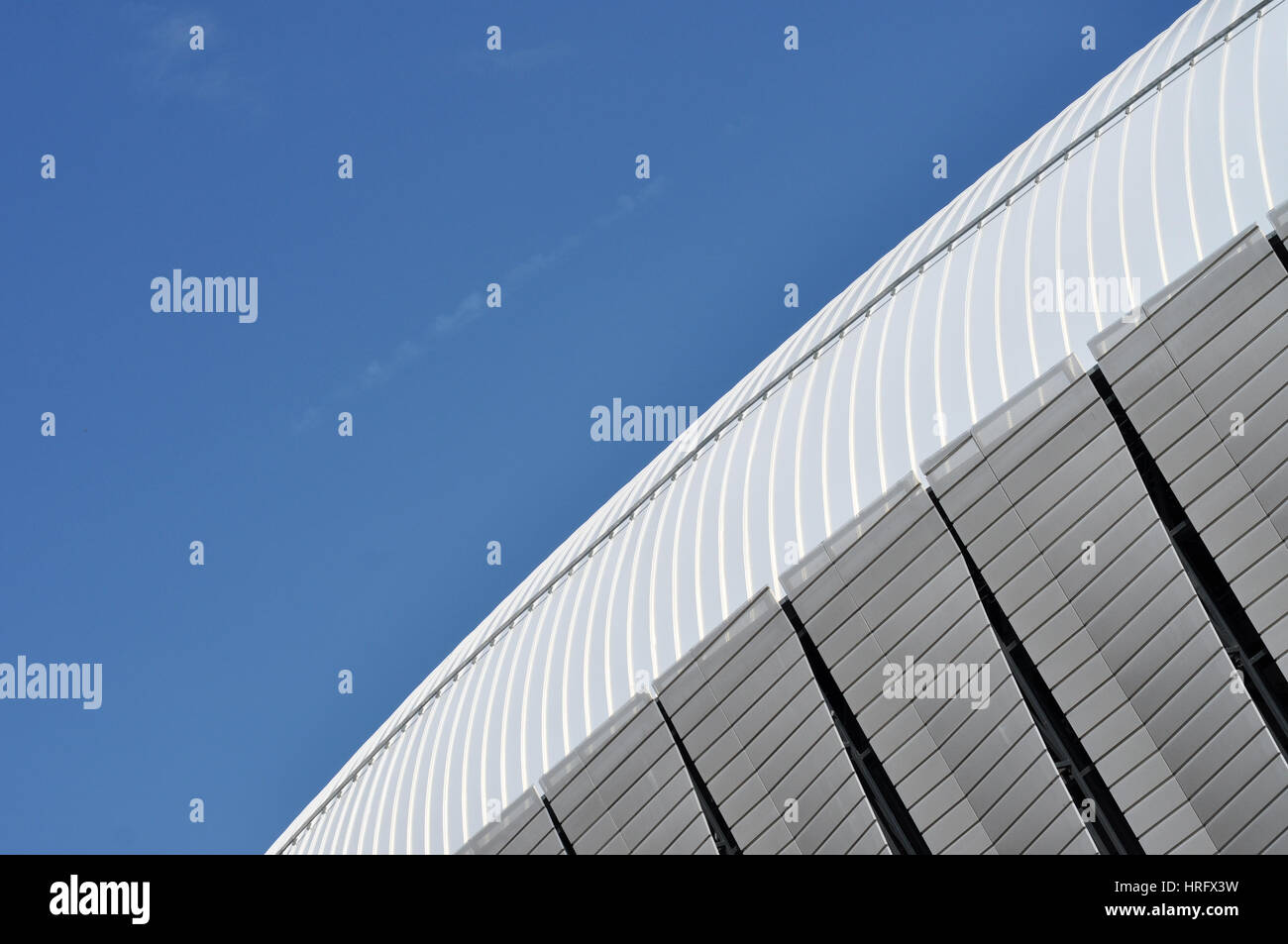 Modern architecture pattern of a stadium Stock Photo - Alamy