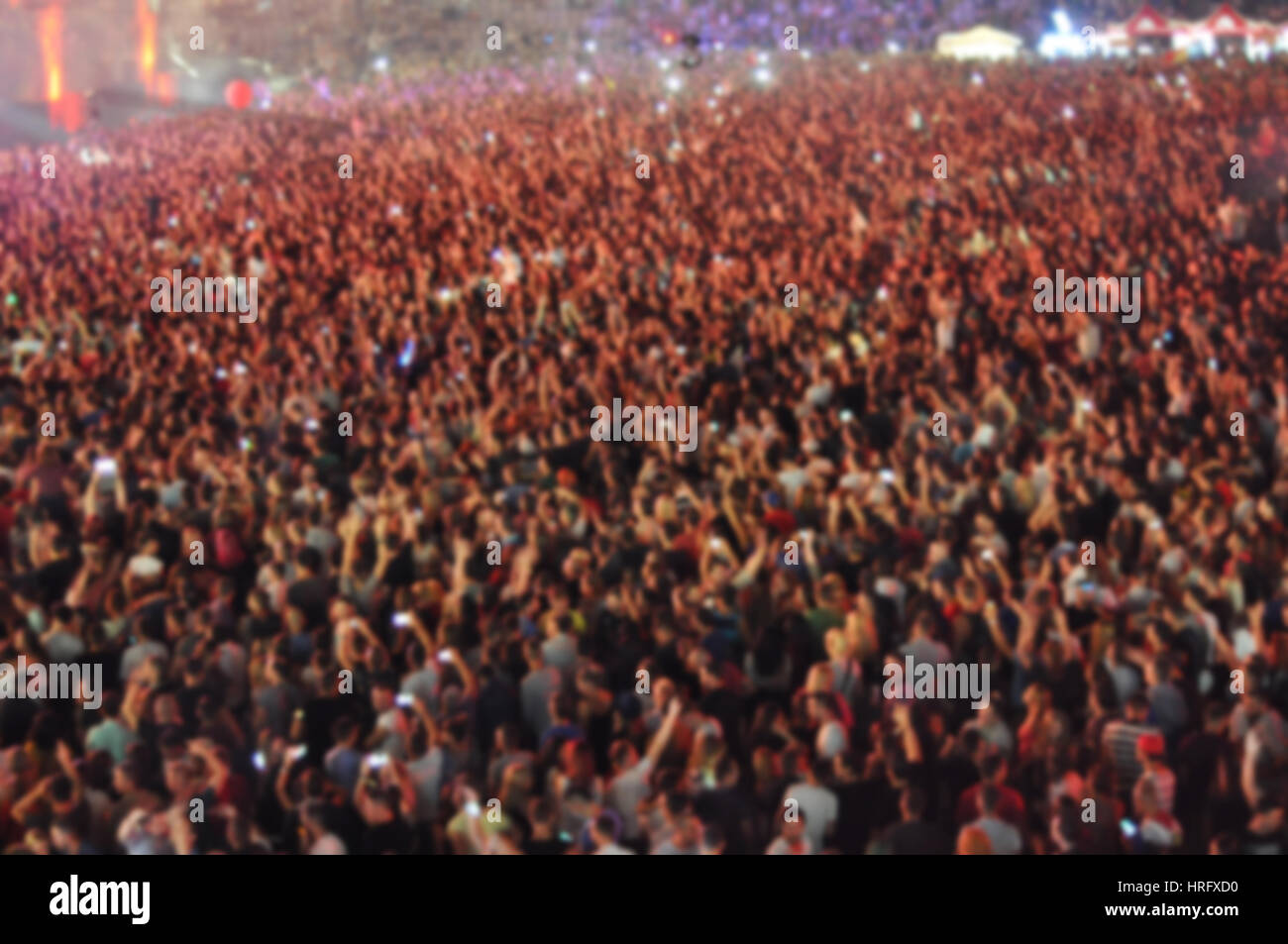 Blurred crowd of people partying Stock Photo - Alamy
