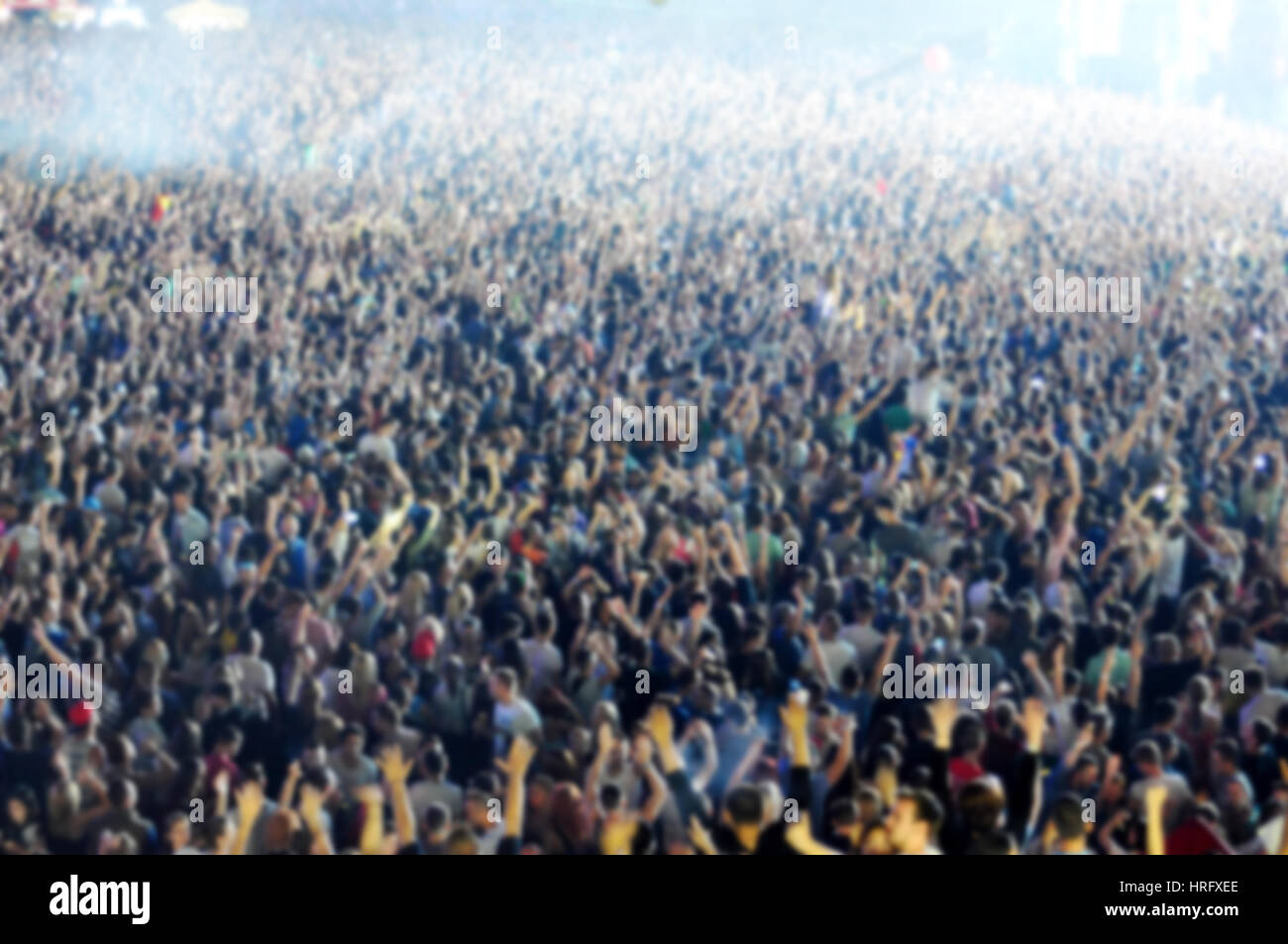 Blurred crowd of people partying Stock Photo - Alamy