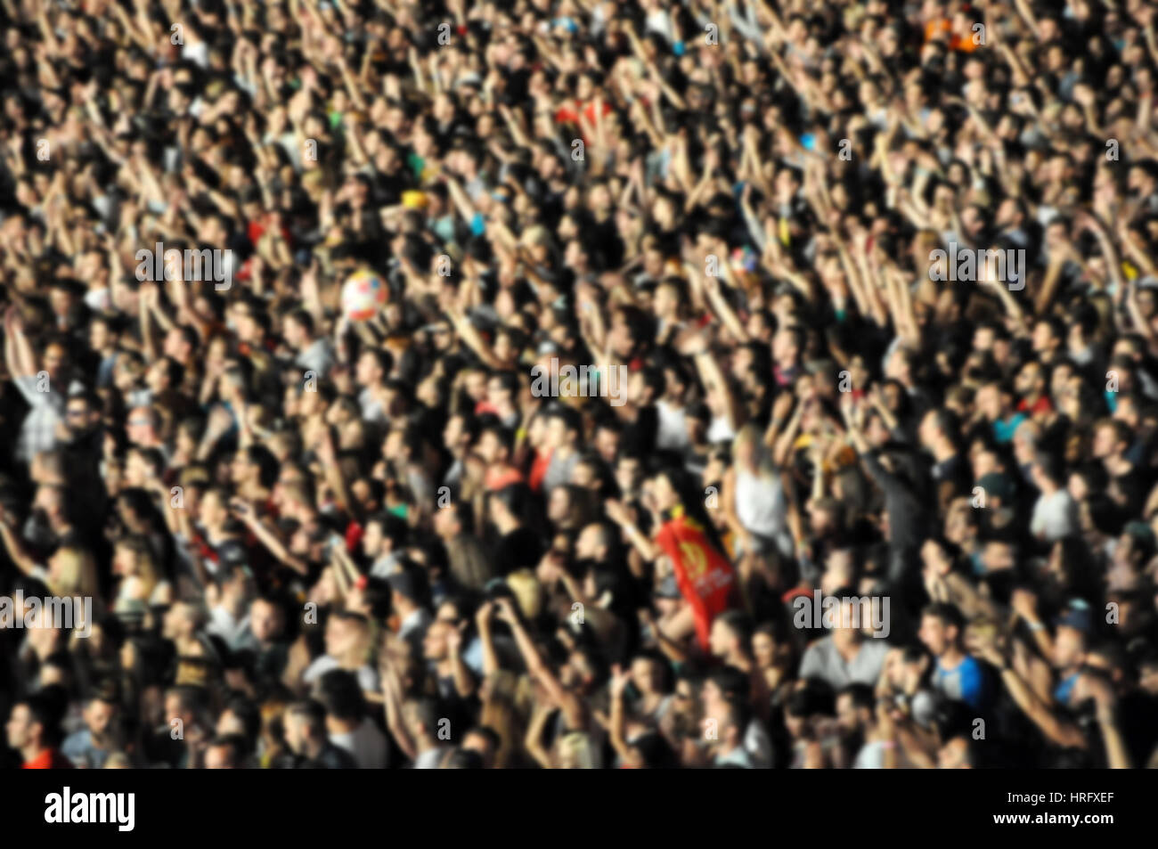 Blurred crowd of people partying Stock Photo - Alamy