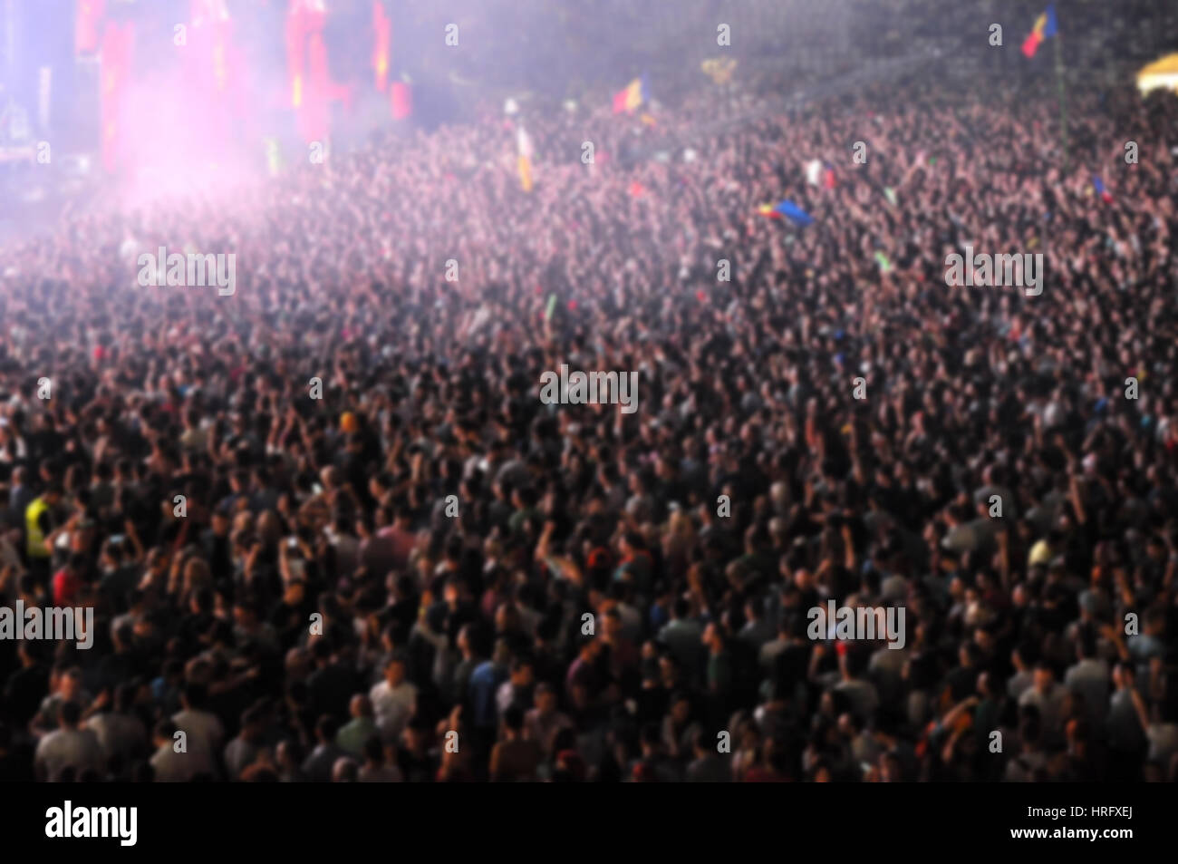 Blurred crowd of people partying Stock Photo - Alamy