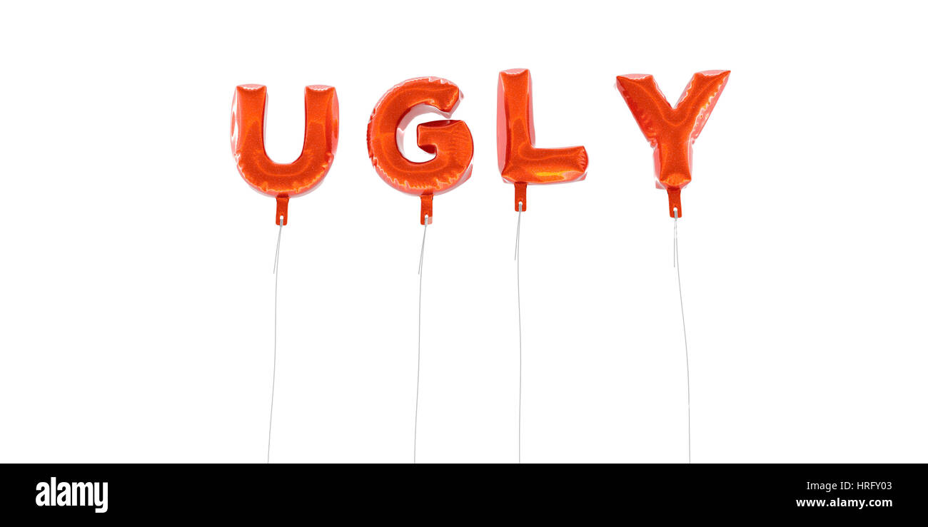 Ugly word hi-res stock photography and images - Alamy