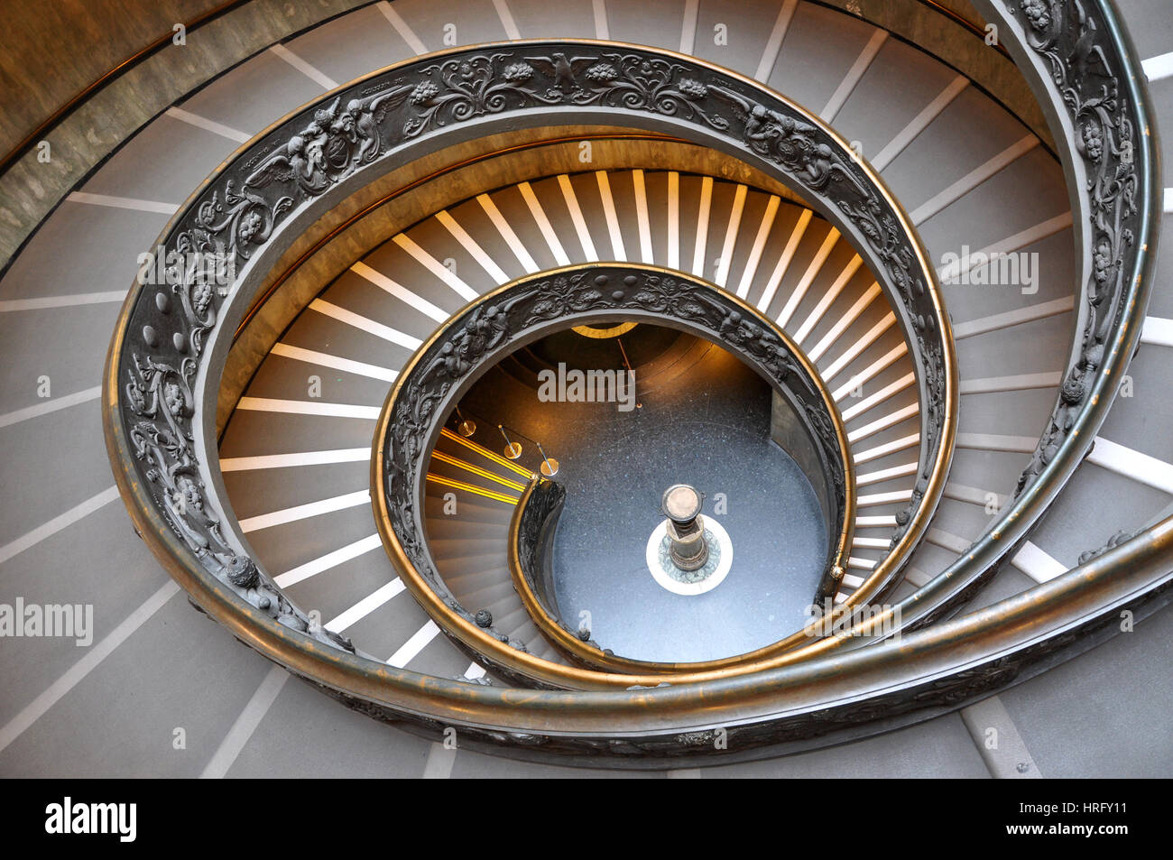 Vatican stairs in the Vatican museum Stock Photo - Alamy