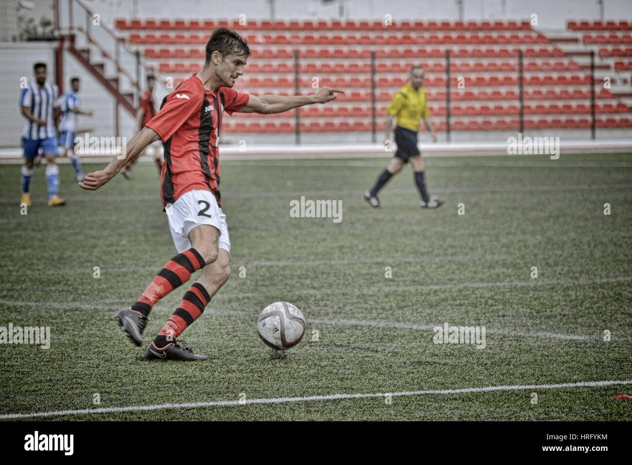 Gibraltar football action hi-res stock photography and images - Alamy