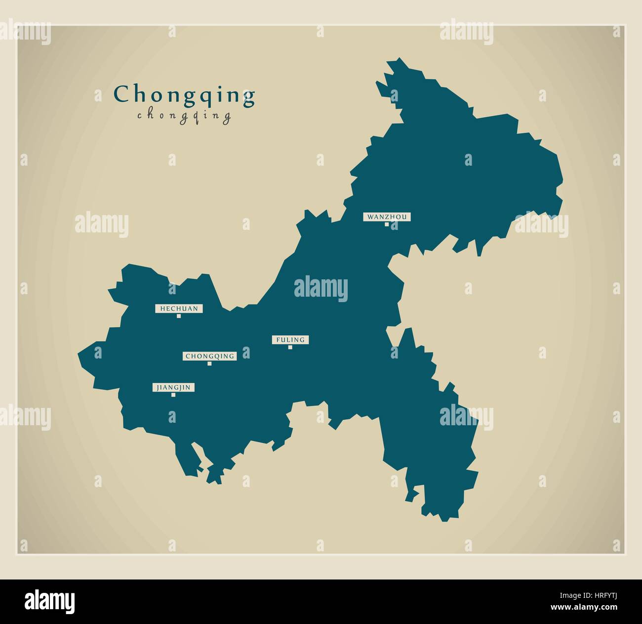 Modern Map - Chongqing Stock Vector Image & Art - Alamy Modern Map - Chongqing Stock Vector Image & Art - Alamy