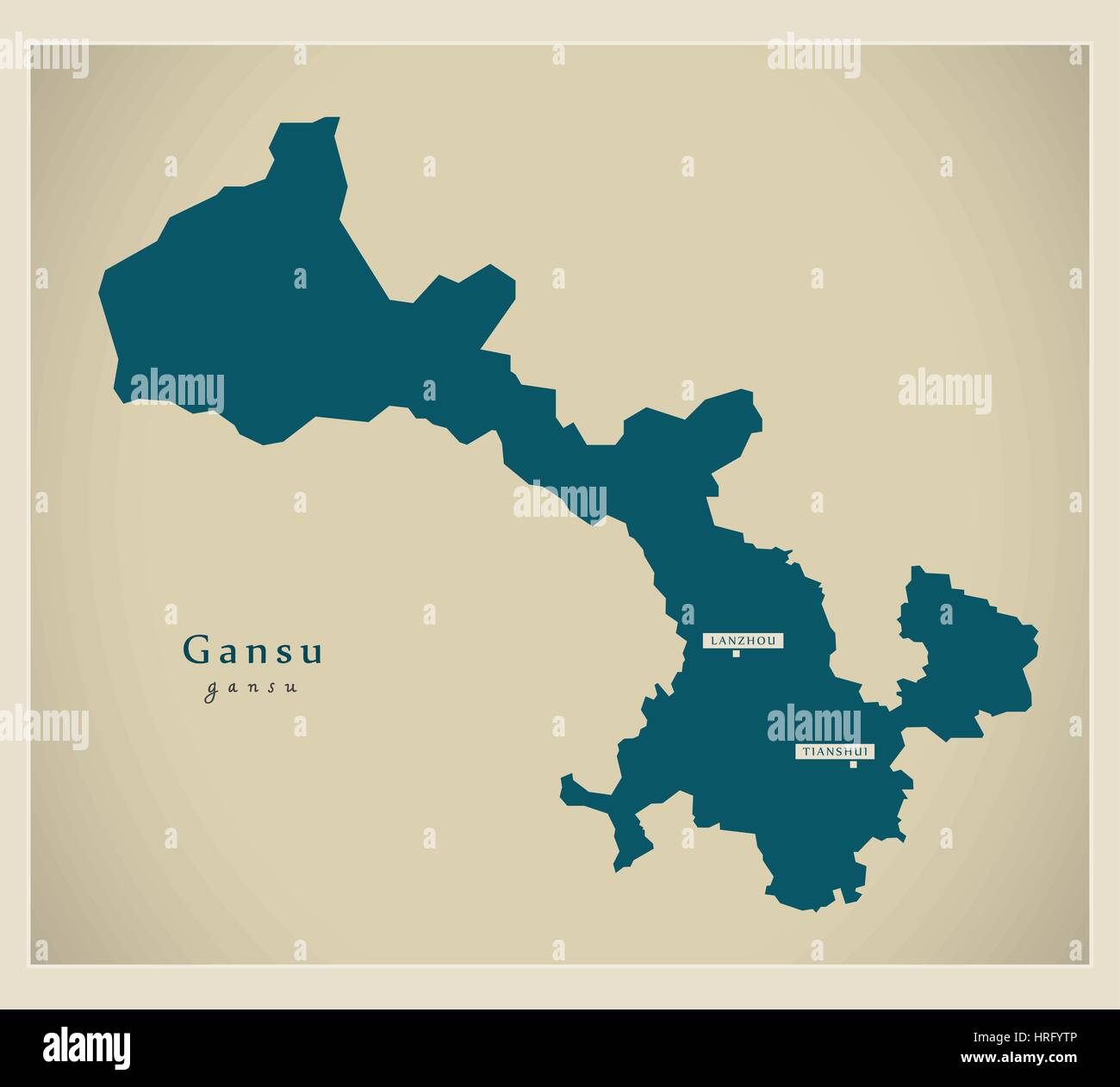 Gansu provinces Stock Vector Images - Alamy