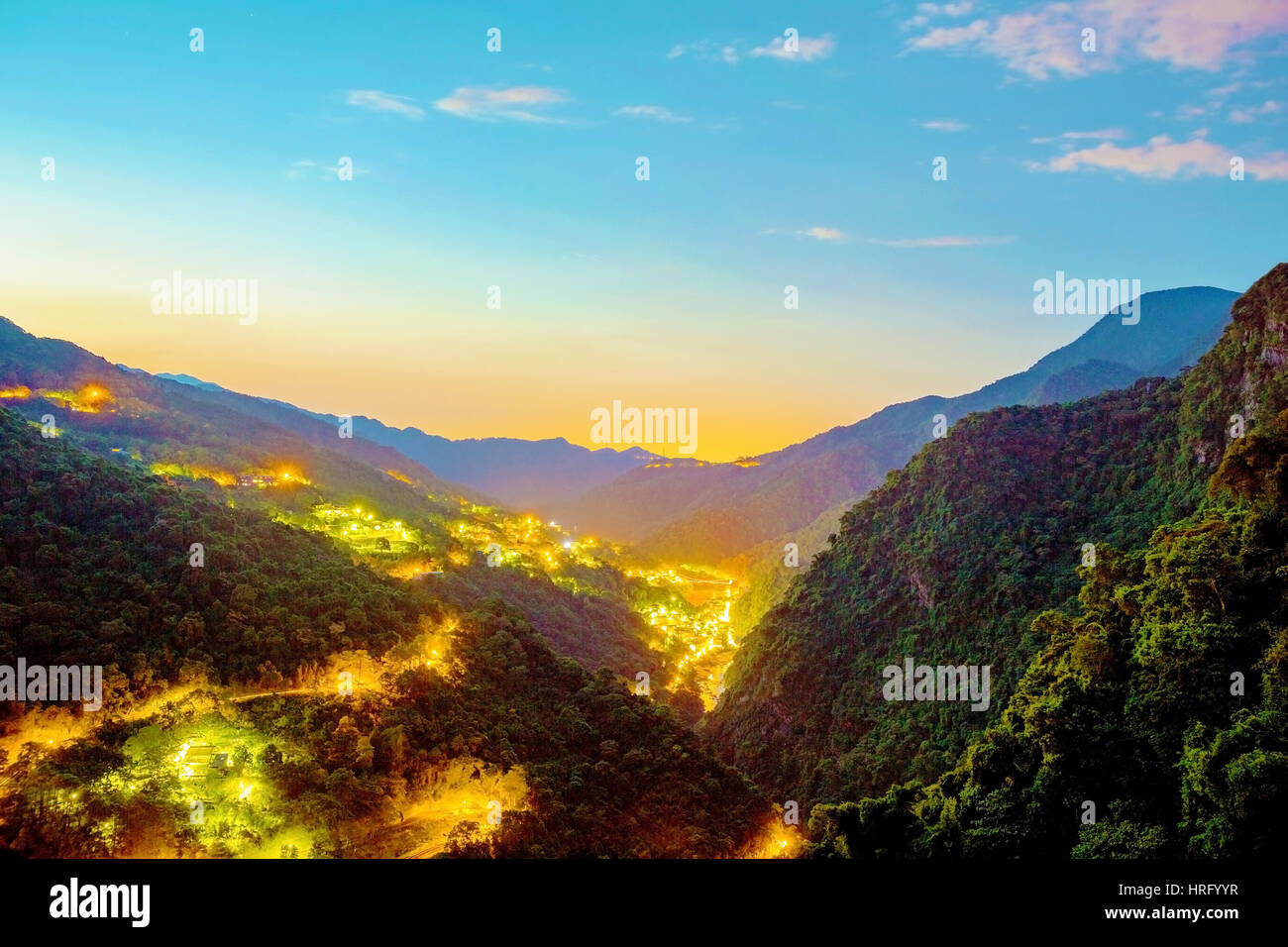 Scenic view famous village hi-res stock photography and images - Alamy