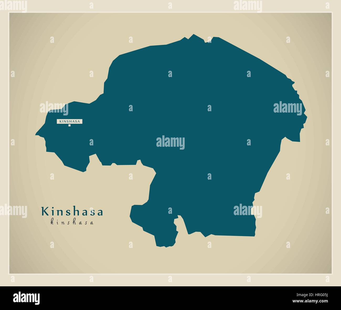 Kinshasa map hi-res stock photography and images - Alamy