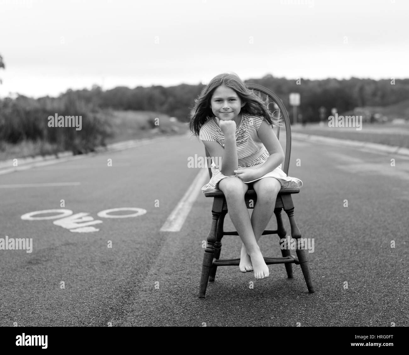 Windy road Black and White Stock Photos & Images - Alamy