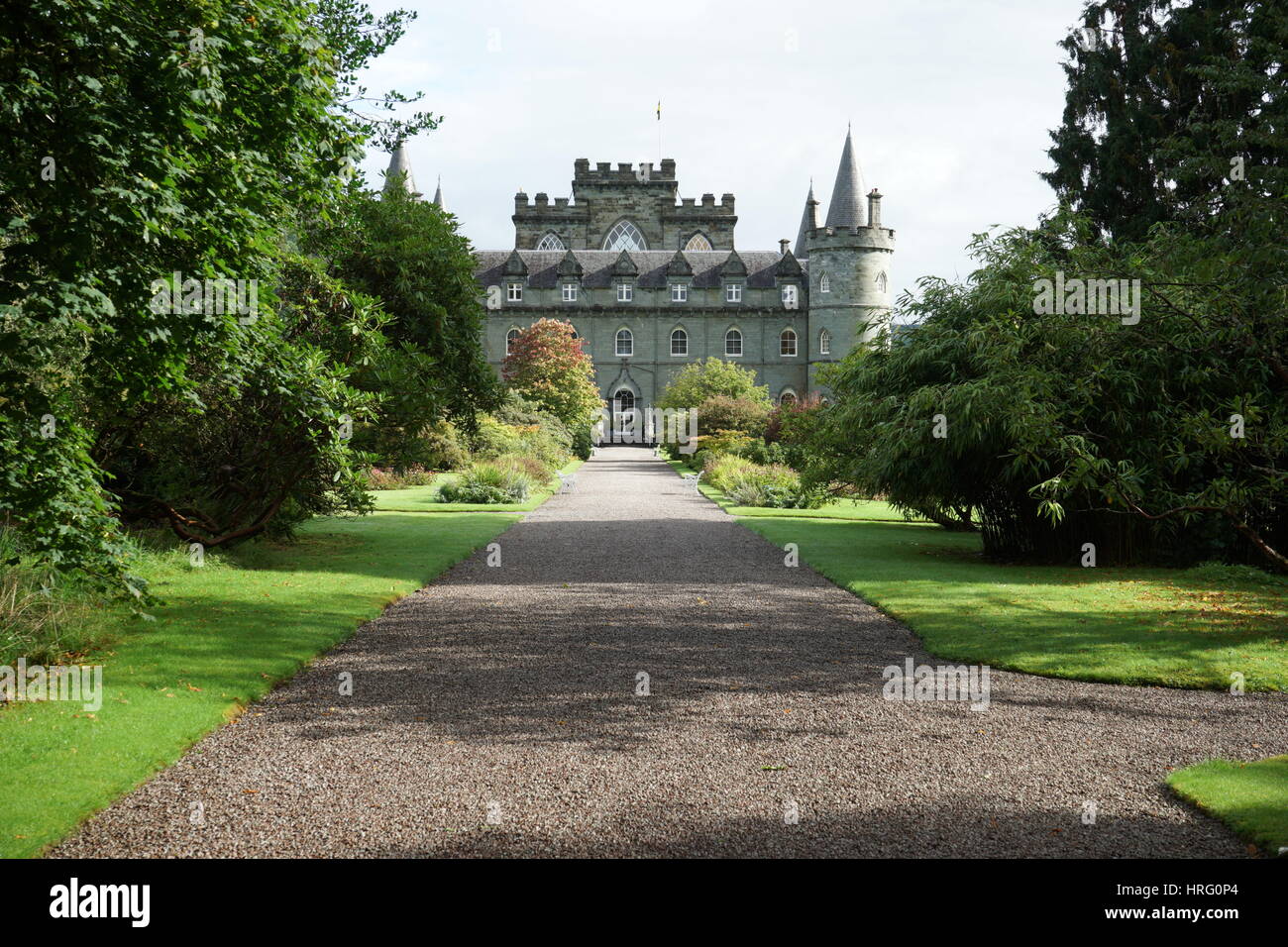 Inverary Castle, Scotland Stock Photo - Alamy