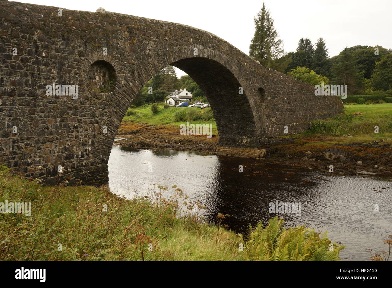 Beautiful Scottish west coast, Bridge over the Atlantic Stock Photo - Alamy
