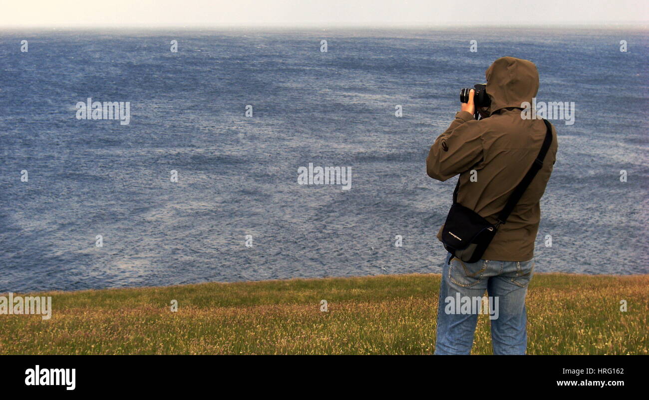 Rough scottish landscape in severe weather conditions Stock Photo - Alamy