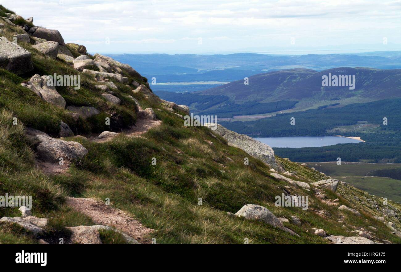 Rough scottish landscape Stock Photo - Alamy