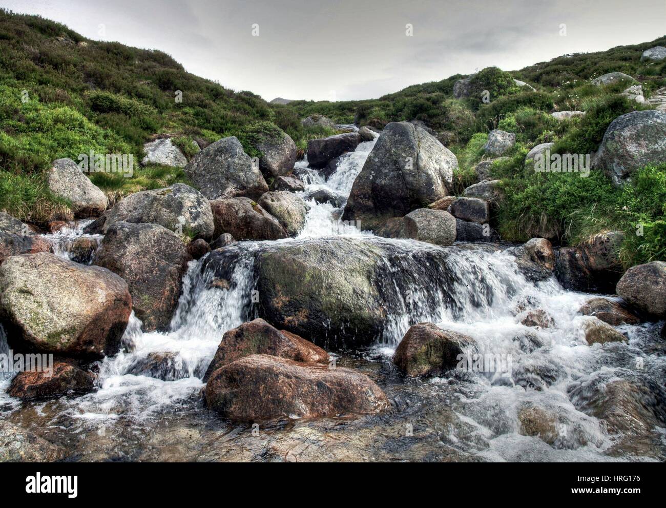 Rough scottish landscape in severe weather conditions Stock Photo - Alamy