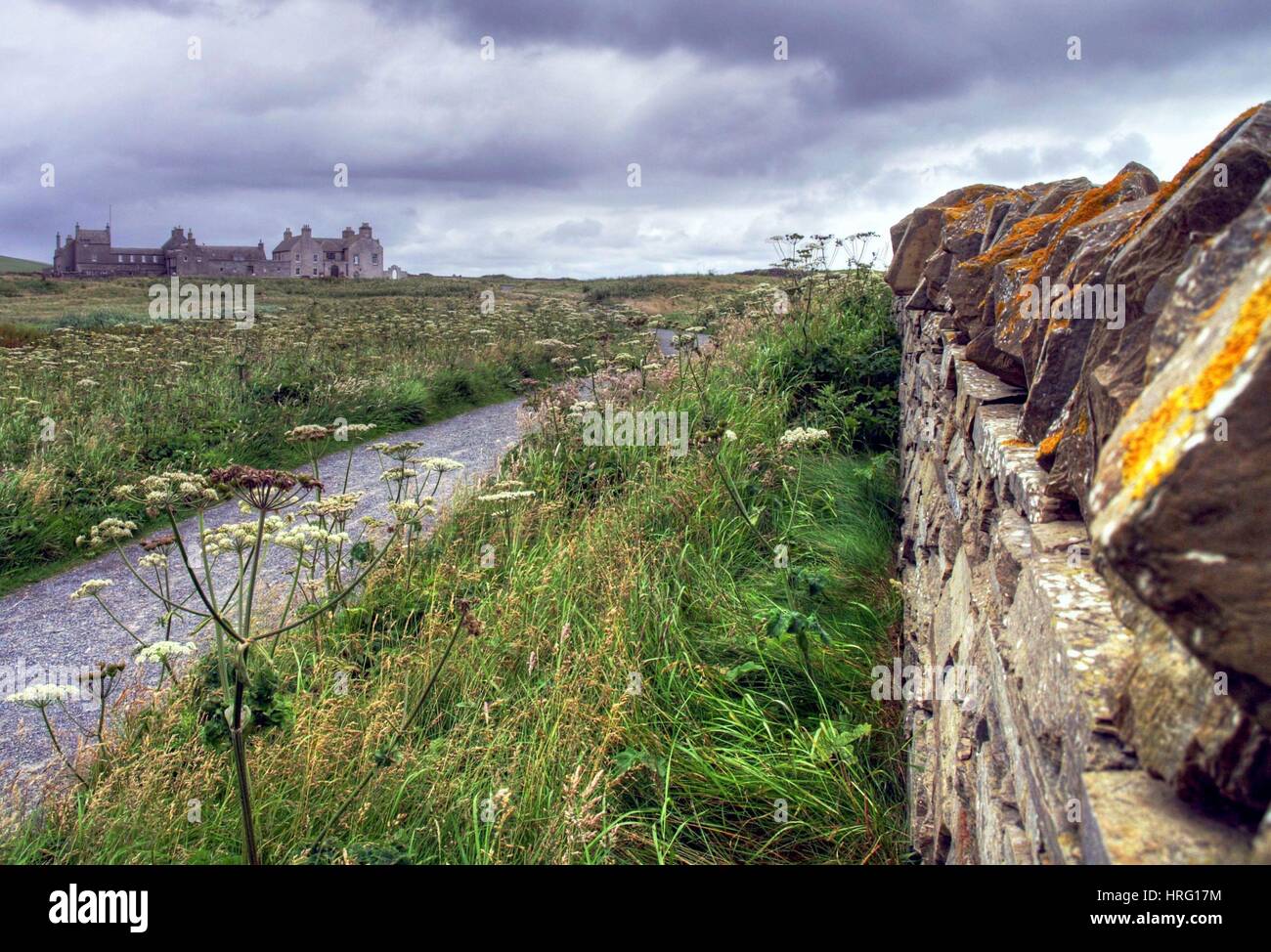 Rough scottish landscape in severe weather conditions Stock Photo - Alamy