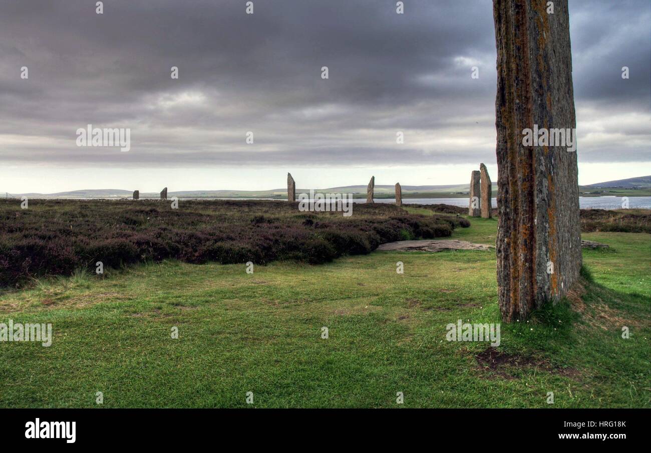 Rough scottish landscape in severe weather conditions Stock Photo - Alamy