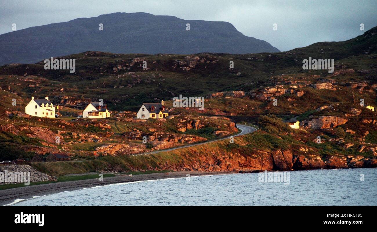 Rough scottish landscape Stock Photo - Alamy