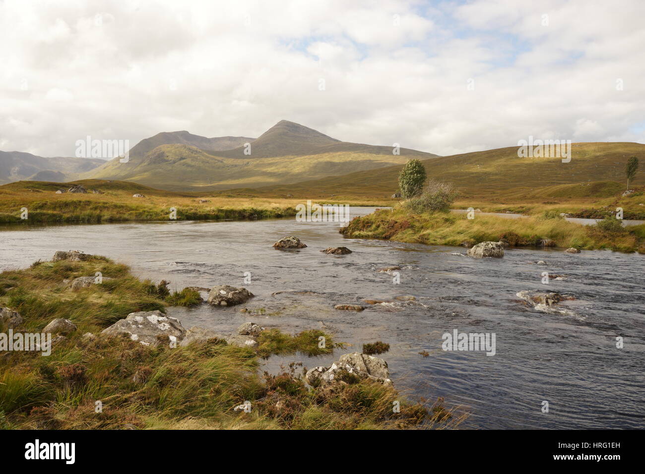 Beautiful Scotland Rannoch Moor Stock Photo - Alamy