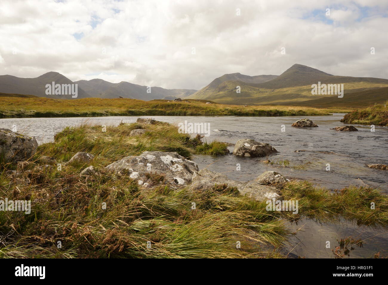 Beautiful Scotland Rannoch Moor Stock Photo - Alamy