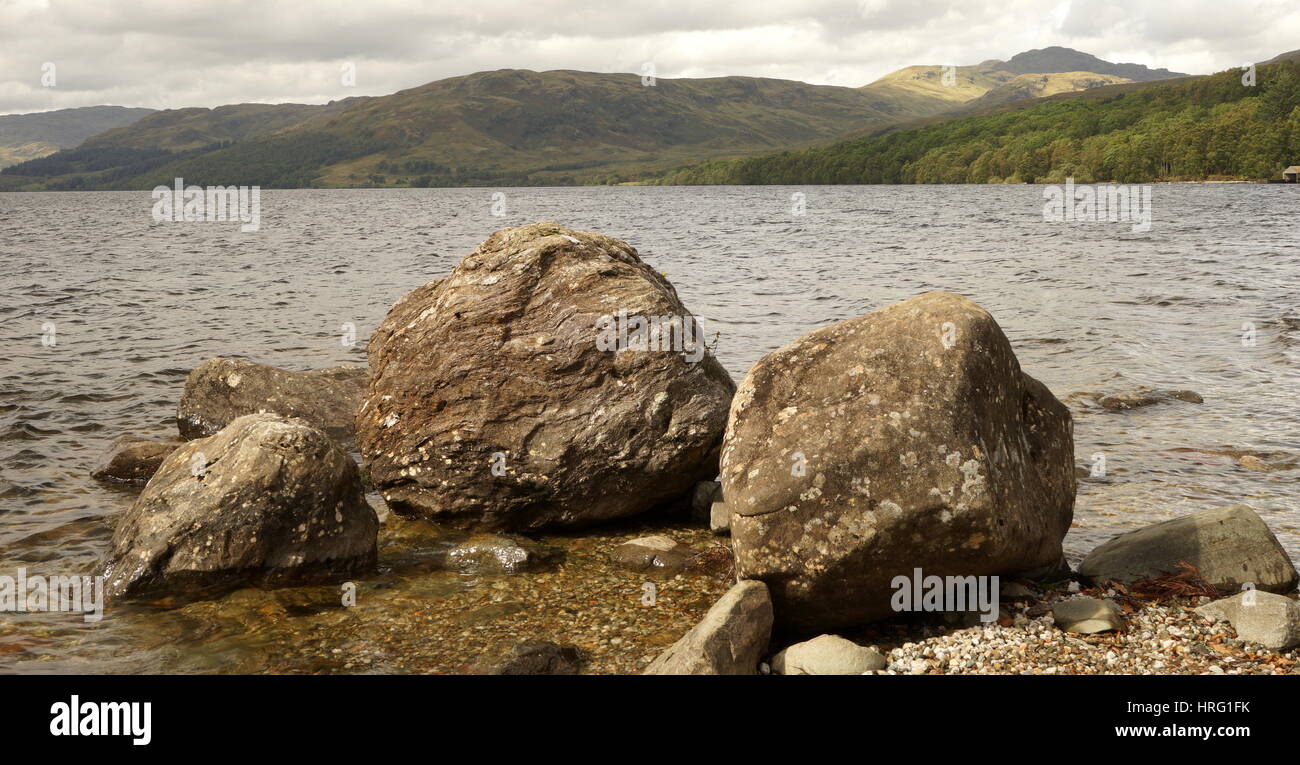 Beautiful Scottish Loch Katrine Stock Photo - Alamy