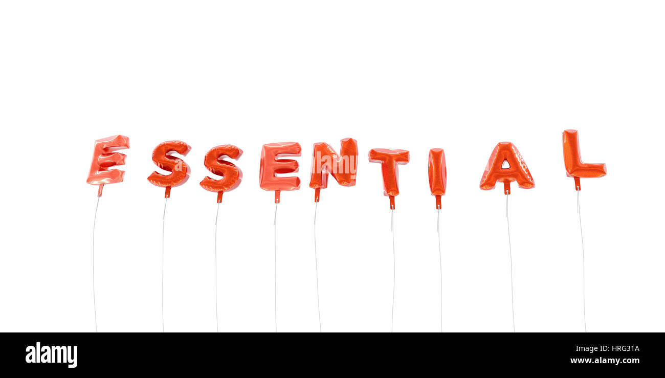 Essential word Cut Out Stock Images & Pictures - Alamy