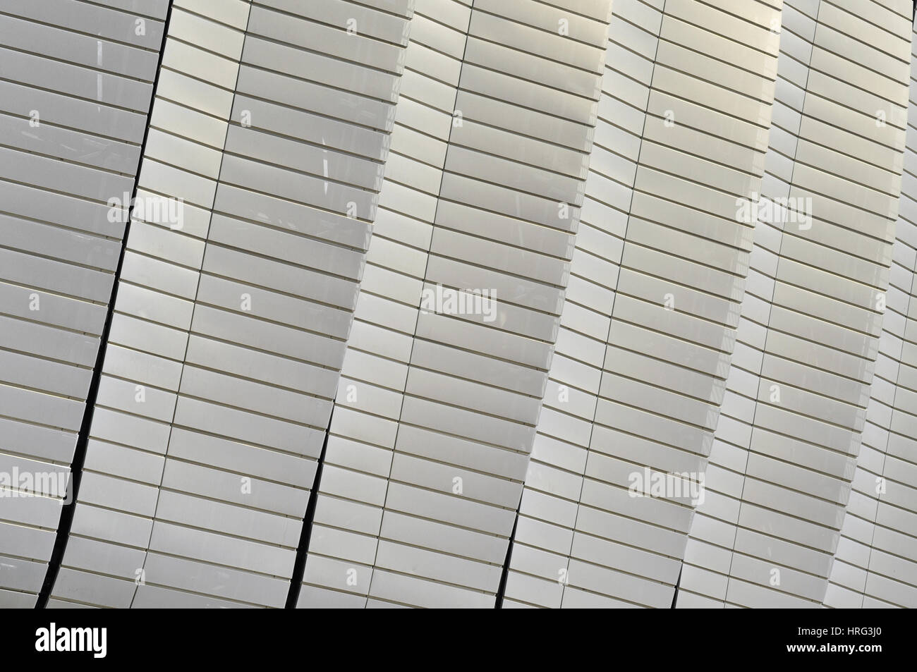 Modern architecture pattern of a stadium Stock Photo - Alamy